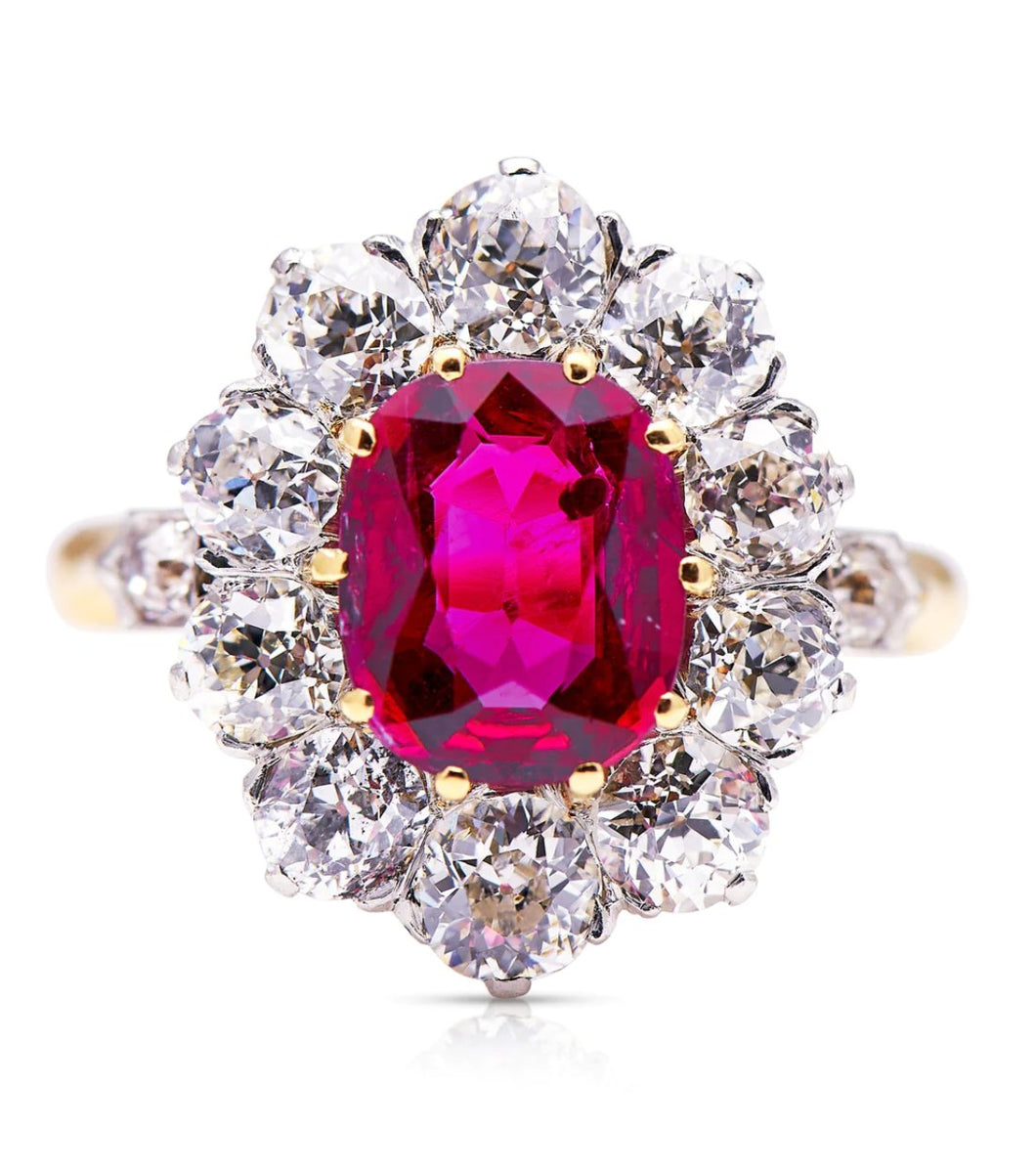 Vintage and antique ruby engagement rings - 50+ to choose – Antique ...