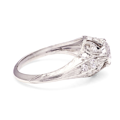 Art deco engagement rings - 80+ rings from the 1920s & 1930s – Antique ...