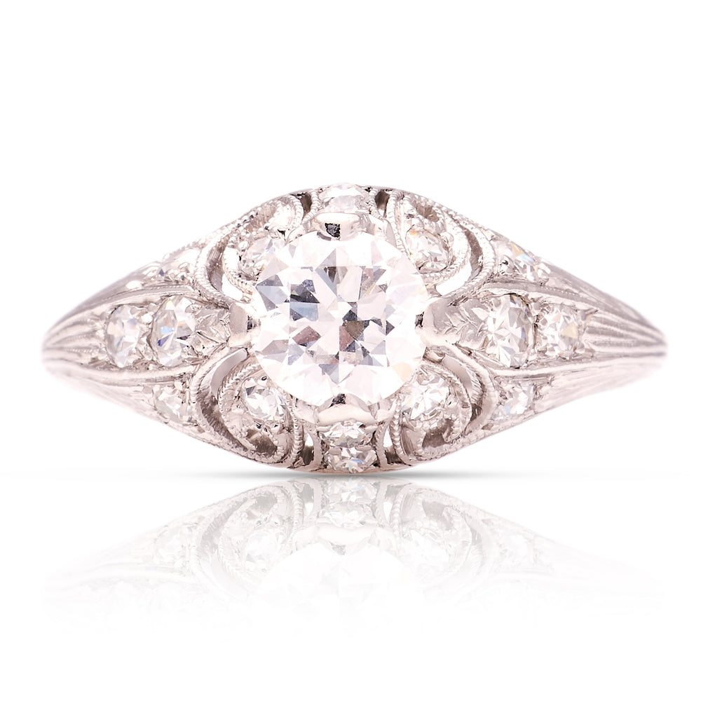Art deco engagement rings - 80+ rings from the 1920s & 1930s – Antique ...