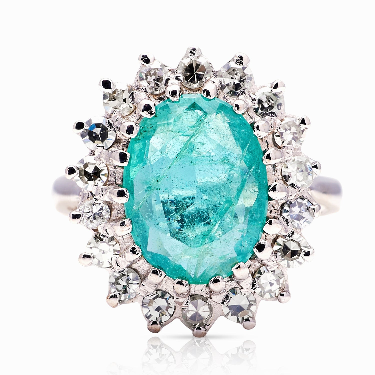 Vintage and antique emerald rings - popular for engagements - quality ...