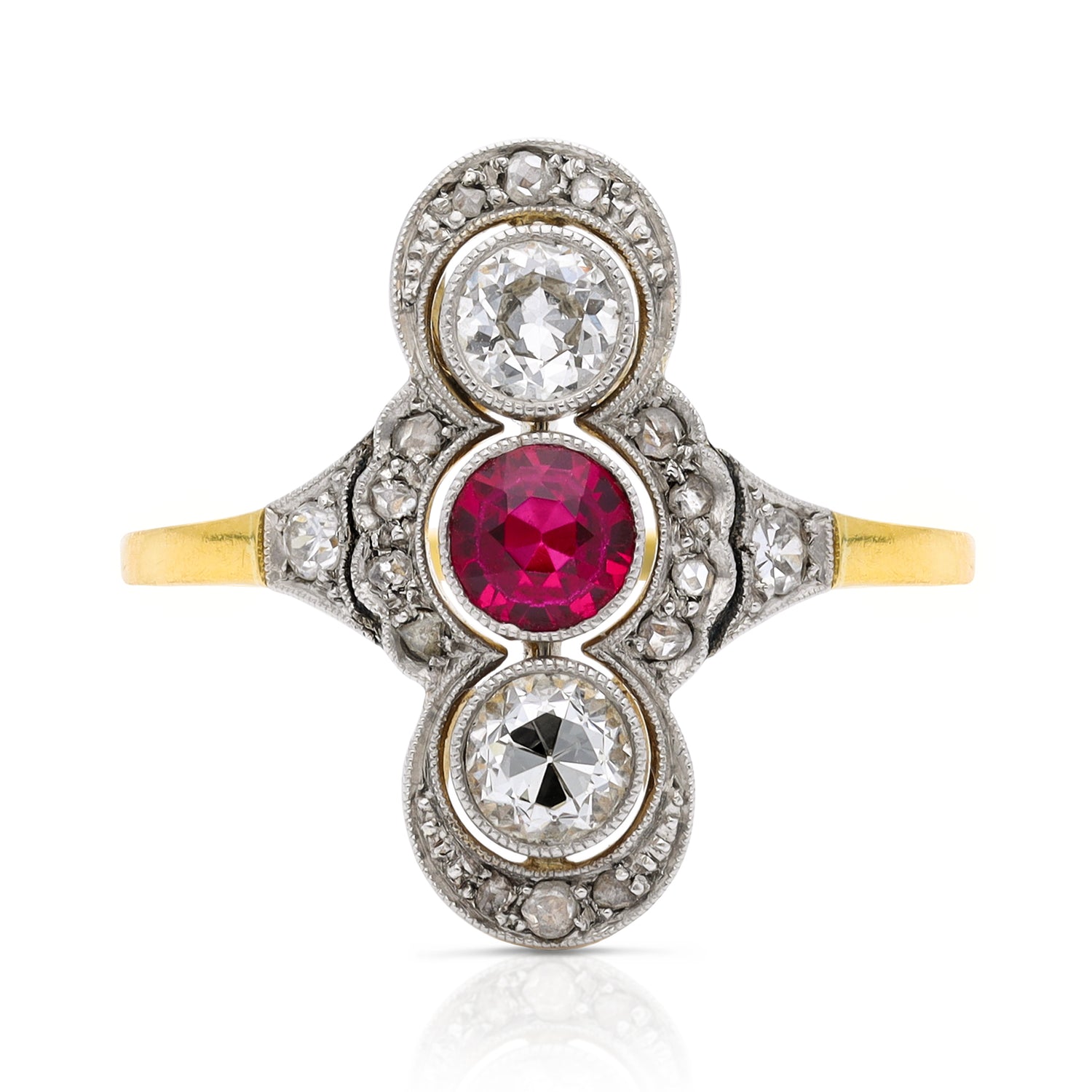 Vintage & antique ruby rings ideal as engagement rings, 40+ original ...